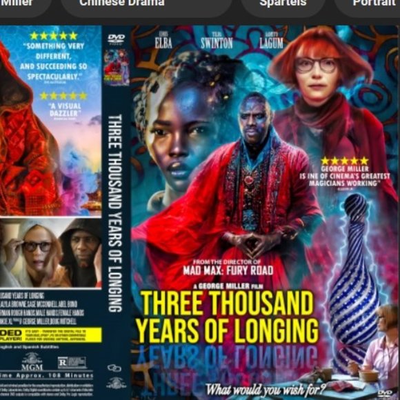 Media | Three Thousand Years Of Longing 222 4 Free Dvd Only | Poshmark